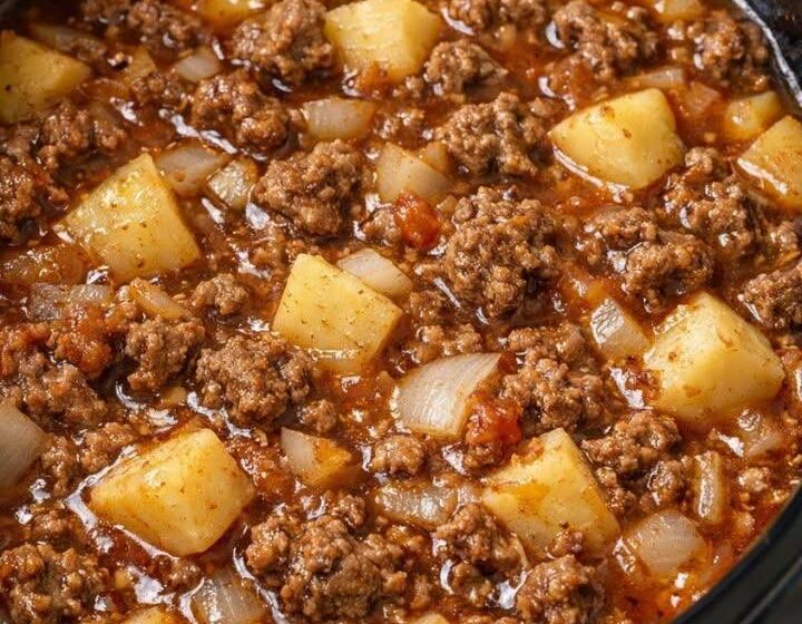 Slow Cooker 4-Ingredient Mulligan Stew – Rcipes anna